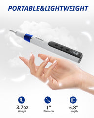 AIRSEE Master Cordless Electric Nail Drill – 35000 RPM, LED Display, P ...