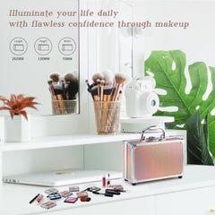 Color Nymph Beginner Teen Makeup Kit with Train Case – Full Starter Se ...