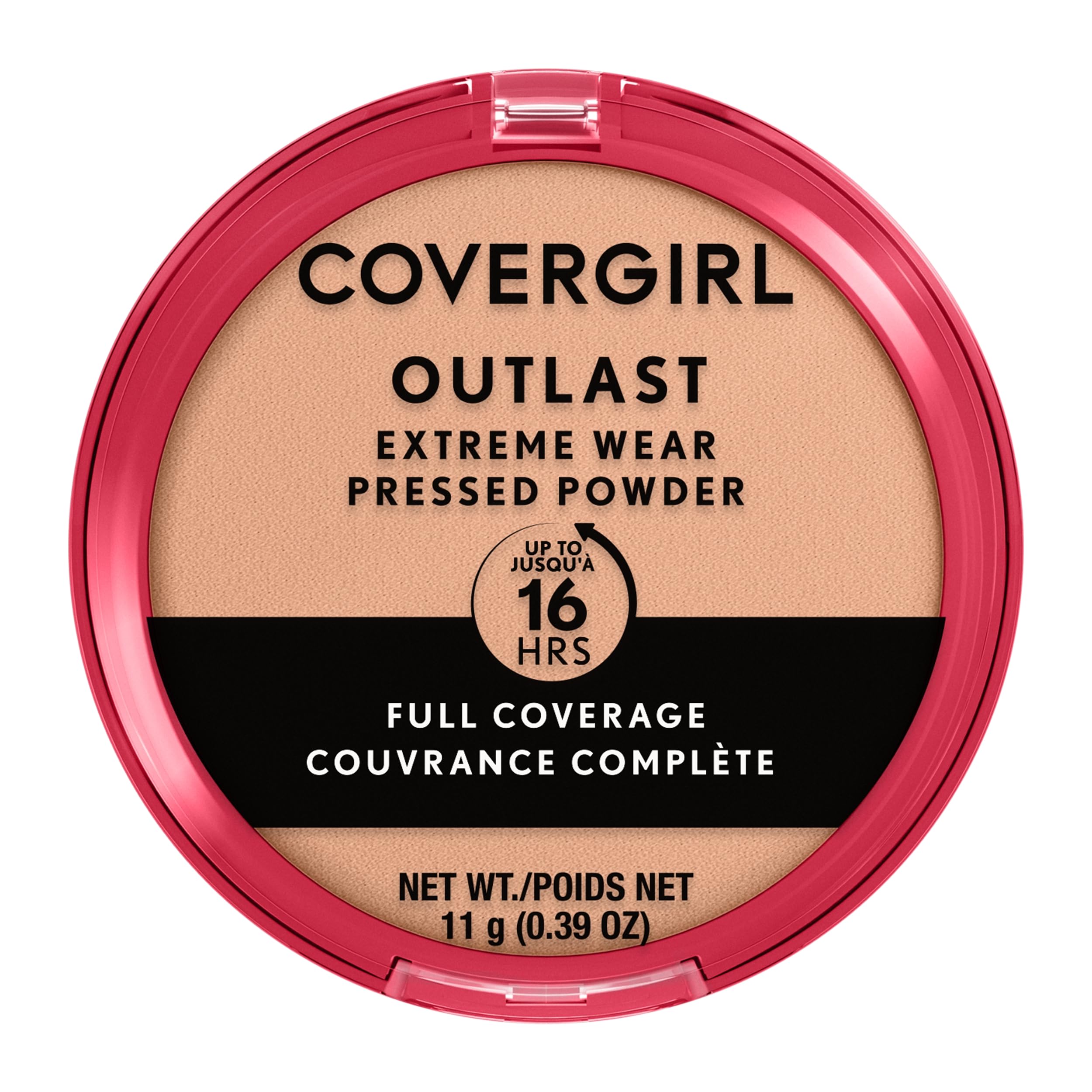 COVERGIRL Outlast Extreme Wear Pressed Powder – Natural, Full Coverage ...