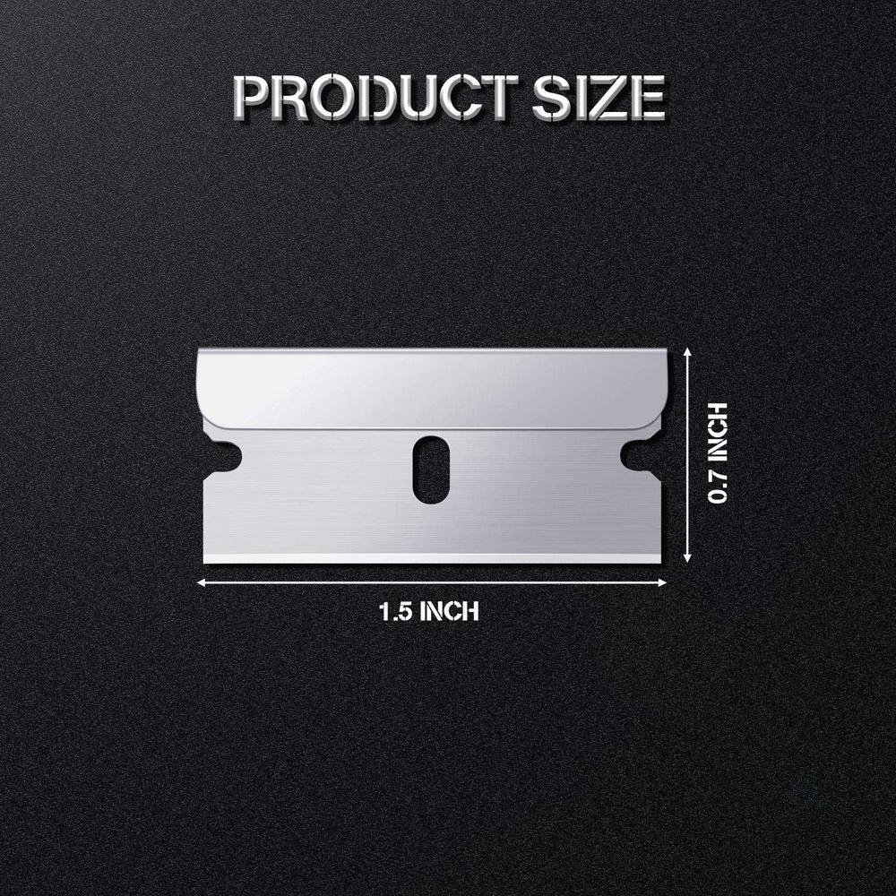 Honoson 20 Pcs Industrial Single Edge Razor Blades – Carbon Steel Repl ...