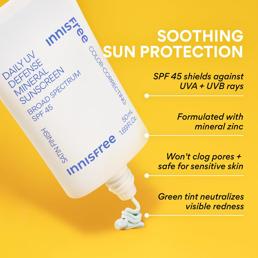 innisfree Daily Mineral UV Defense SPF 45 – Green | Buy in Canada ...