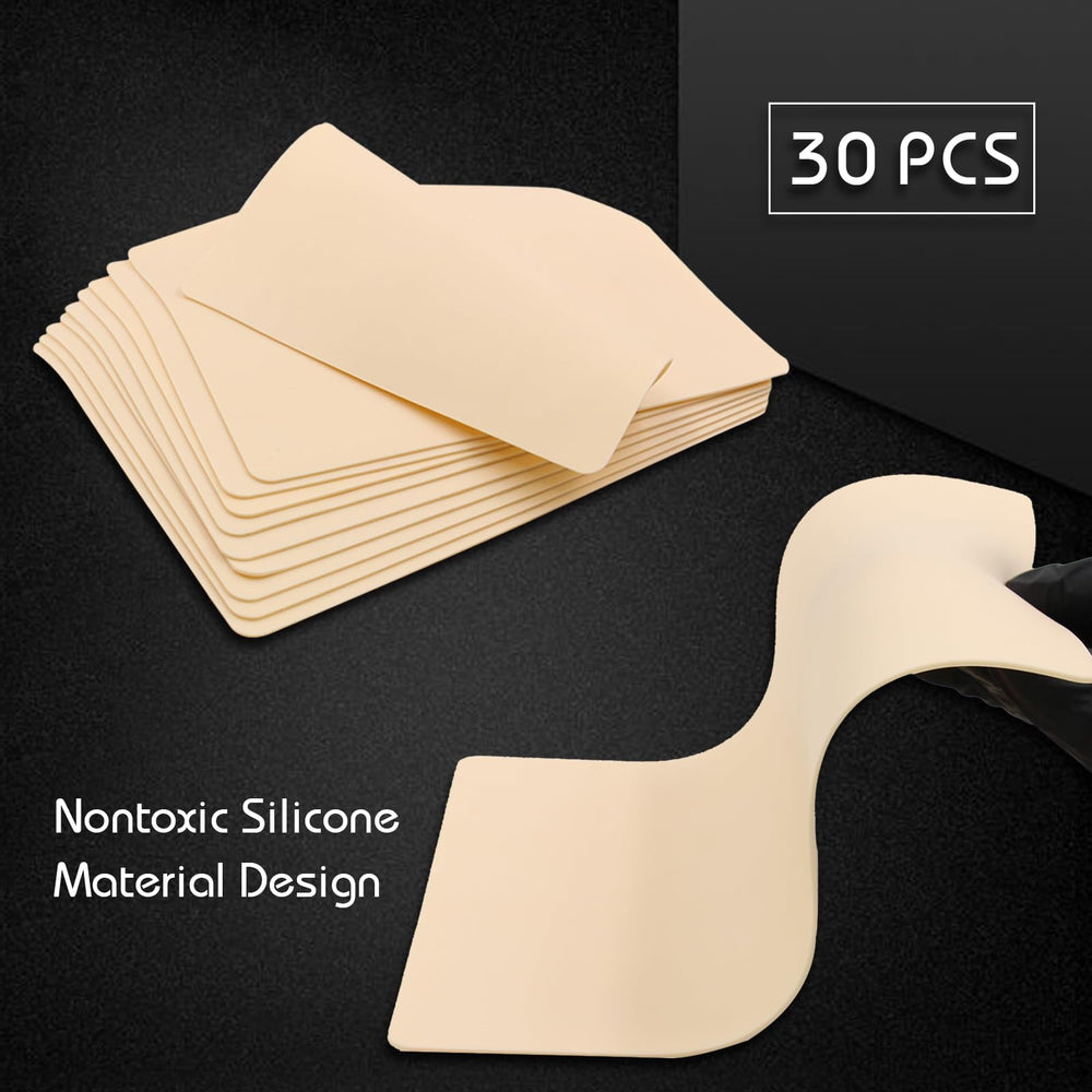 Jconly Blank Tattoo Practice Skin — 30Pcs Double-Sided 8x6 in for Begi ...
