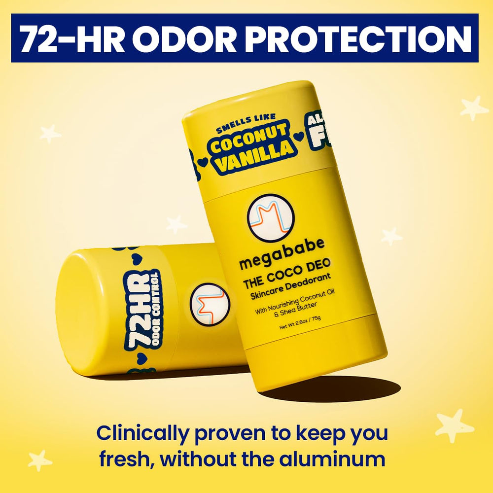 Megababe Coco Deo — 72-Hour Aluminum-Free Odor Protection | All-Natura ...