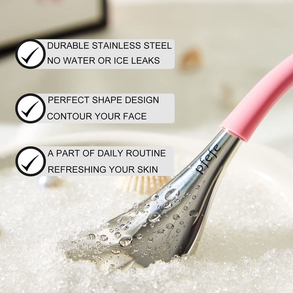 pfefe Cryo Sticks – Stainless Steel Facial Ice Globes for Skin and Eye ...