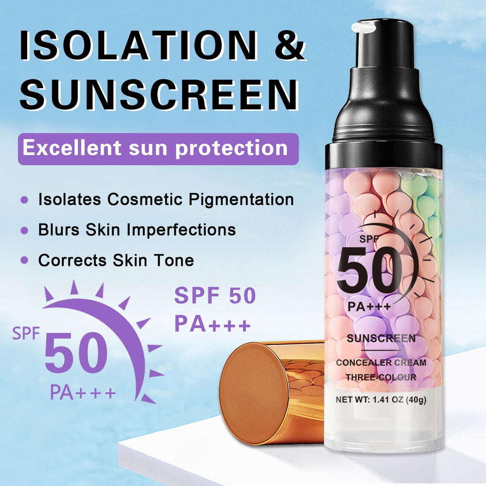 QIUFSSE Color Correcting Primer with SPF 50 – Oil Control, Hydration ...