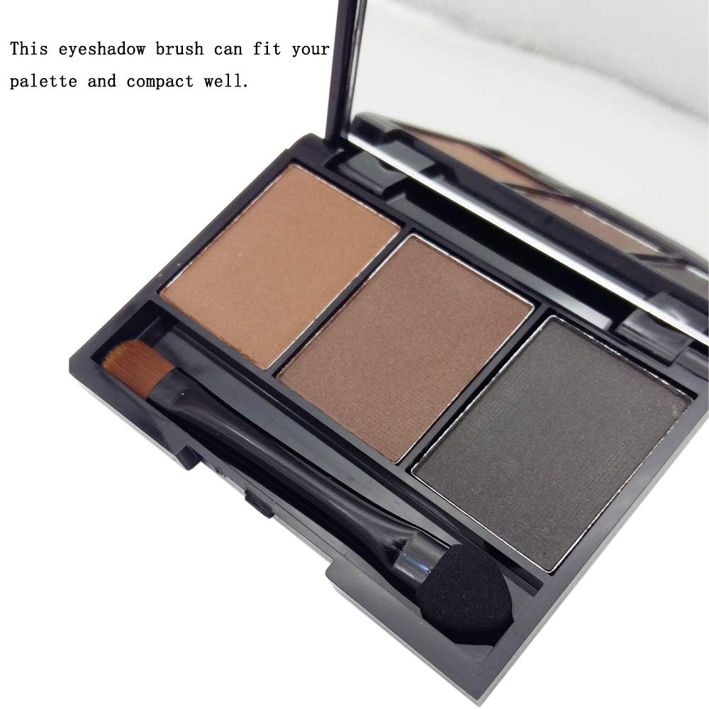 Vôsaidi Eyeshadow Brushes 10pc Set – Dual-Sided Sponges & Nylon Tips ...